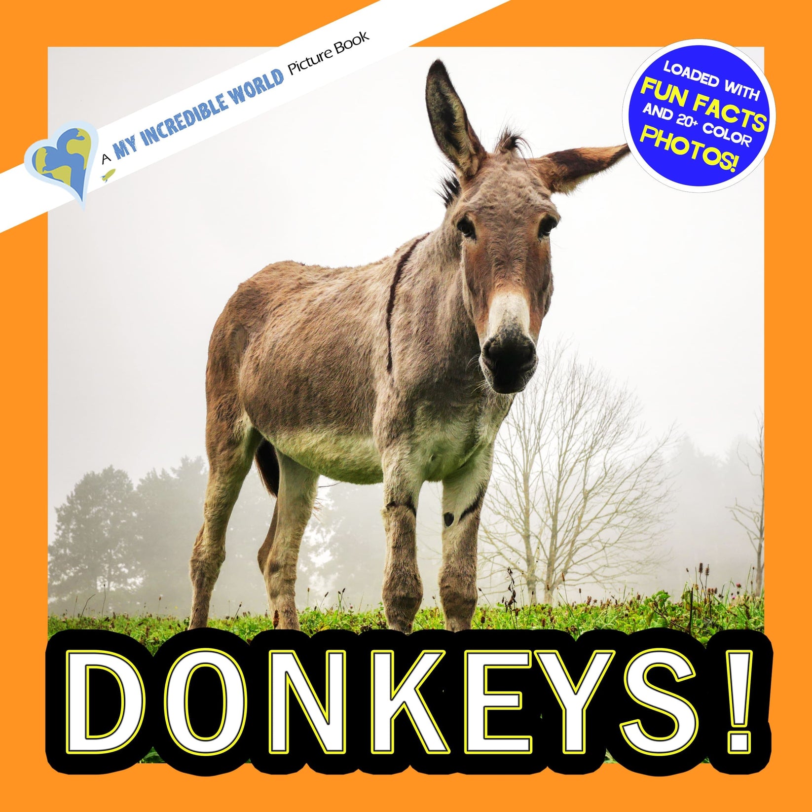 Donkeys Book for Kids | Hardy Farm Animals – My Incredible World